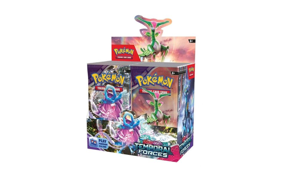 Pokemon TCG SV05 - Temporal Forces Booster Box (36 Packs) — Vortex ...